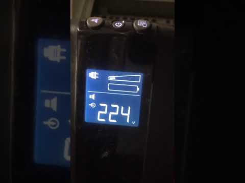 APC Back-UPS Pro 1500 battery icon blinking (help)