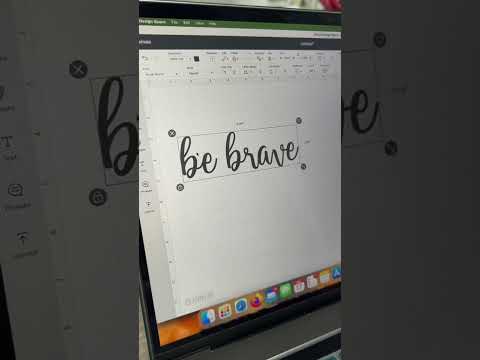 Design Space Hack! How to add glyphs to your Cricut design! 🎨✂️ #glyphs #cricut #designspace #hack
