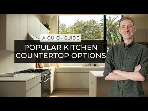 Popular Kitchen Countertop Options | A Quick Guide