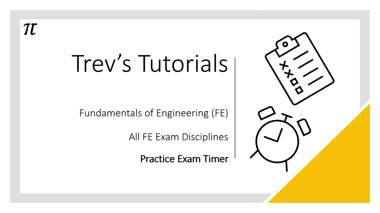 FE Exam - Practice Timer