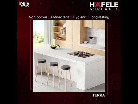 Hafele’s Premium Range of Engineered Stone Surfaces -Terra