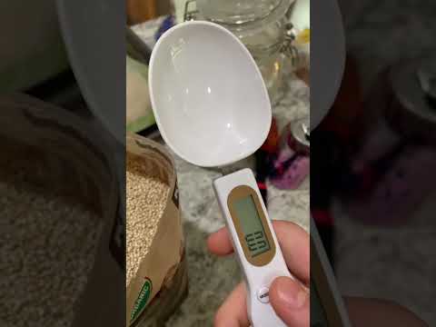 LCD Digital Kitchen Scale | Electronic Cooking Food Weight | Measuring Spoon - ZATK Sons