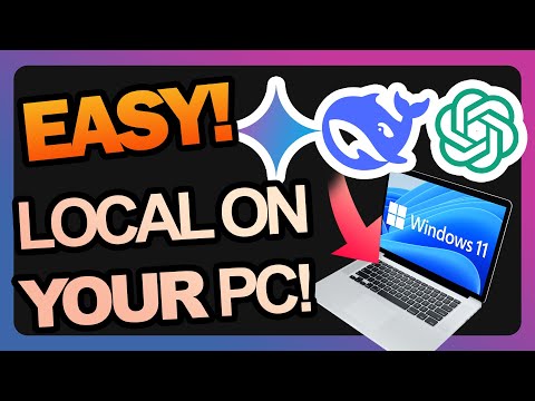 Run DeepSeek or ANY AI LOCALLY on Windows EASY | LM Studio how to