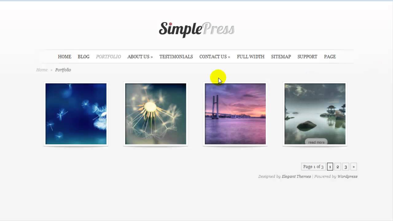 SimplePress WordPress Theme