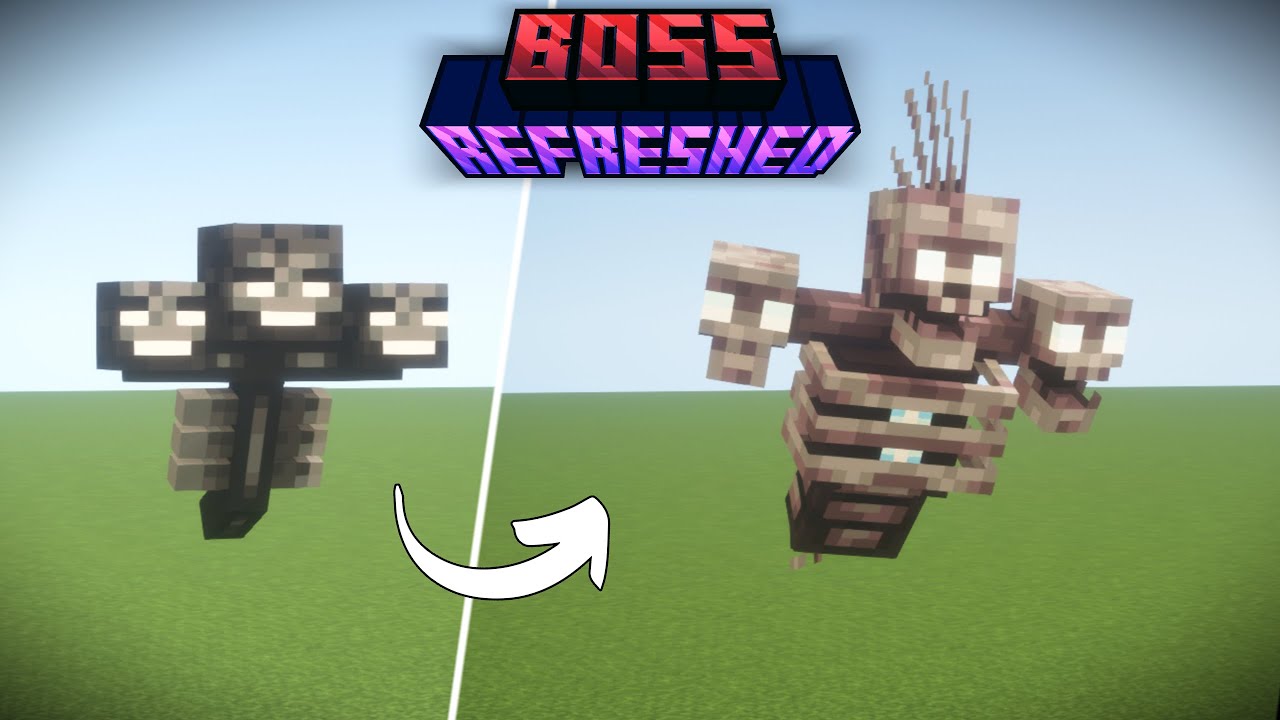 Boss Refreshed Pack - Minecraft’s Bosses Are Evolving!