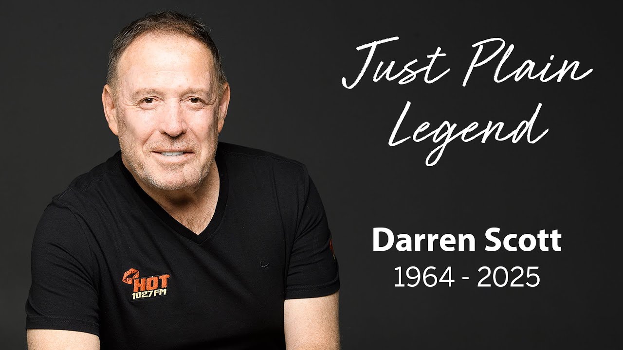 Veteran broadcaster Darren Scott has passed away - Smile 90.4FM