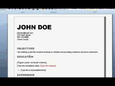 CV - Resume - Curriculum Vitae - Download - Mediafire -No Survey