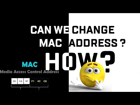 Can we Change MAC address?? HOW is it?