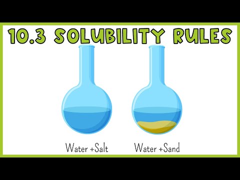 How to Read Solubility Rules in Chemistry