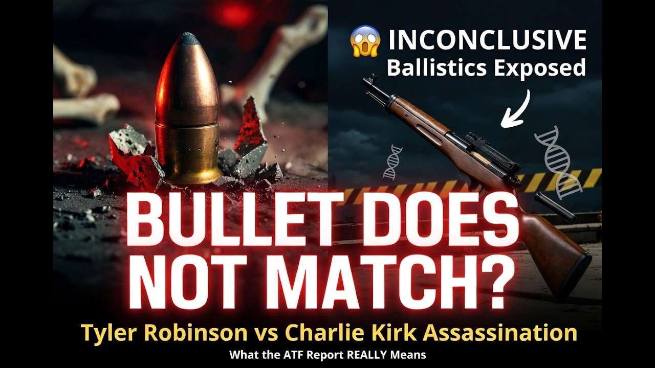 Charlie Kirk Case: Did the ATF Get the Ballistics Wrong?