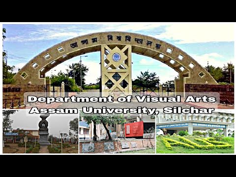 A walk around the Department of Visual Arts, Assam University, Silchar (Silchar to Assam University)