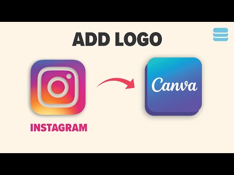 How To Add an Instagram Logo in Canva