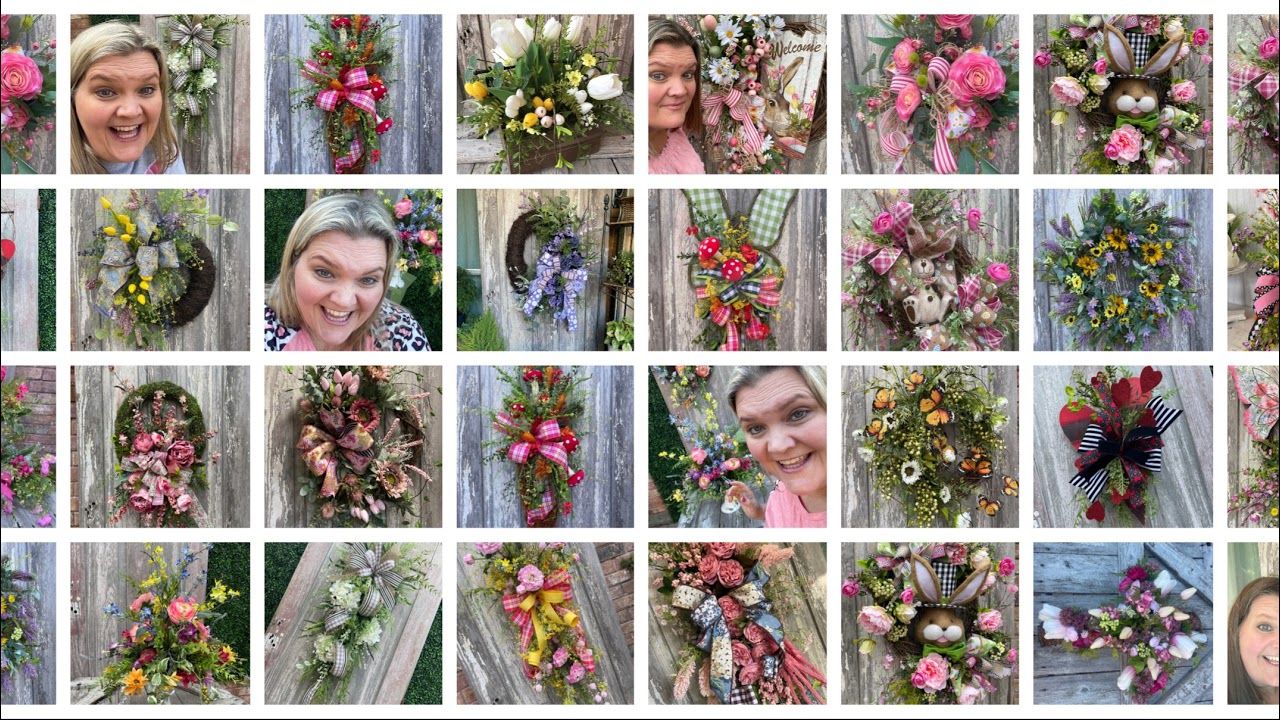 Bunny Garden Wreath Kit | DIY Spring & Easter Wreath + Tutorial (Kit 1484)