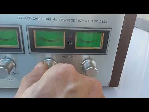 Technics RS 858 US Quadraphonic 8 Track Player Recorder 1974 | Reverb