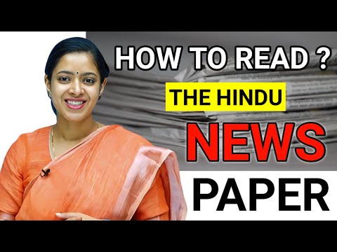 How to Read Hindu Newspaper by Dr. Tanu Jain || UPSC IAS ENGLISH || @Tathastuics