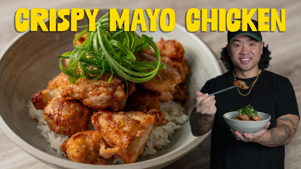 Have You Ever Tried Slathering Mayo On Your Meat? Crispy Mayo Chicken Recipe