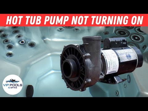 Hot Tub Pump Isn't Turning On / Hot Tub Pump Not Working