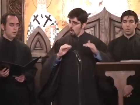 Orthodox Chant: Ti ipermajo Kontakion, Τη υπερμάχω, Coro Bizantino S. Juan Damasceno