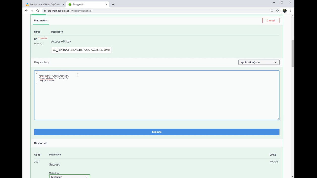 Create Org Chart with REST API