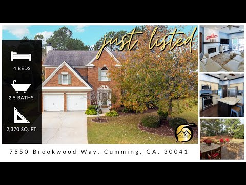 Forsyth County Homes for Sale by Gold Peach Realty - 7550 Brookwood Way, Cumming, GA, 30041