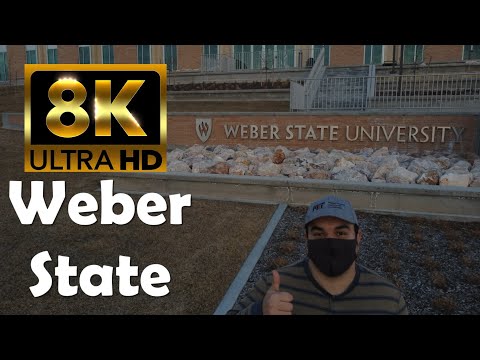 Weber State University | WSU | 8K Campus Drone Tour