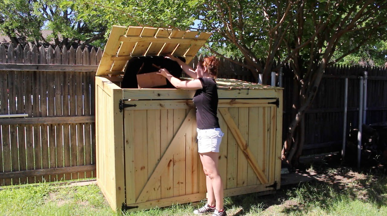 Building a Garbage Can Enclosure - Part 2
