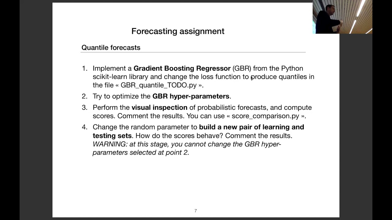 Lecture 1 2021- introduction to forecasting - assignment
