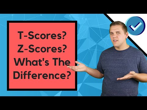 What Are T-Scores & How is The T-Chart Different From The Z-Chart (Statistics)?