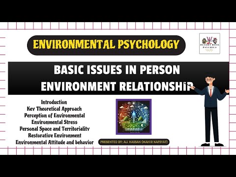 Basic Issues in Person Environment Relationship in Urdu & Hindi - Environmental Psychology