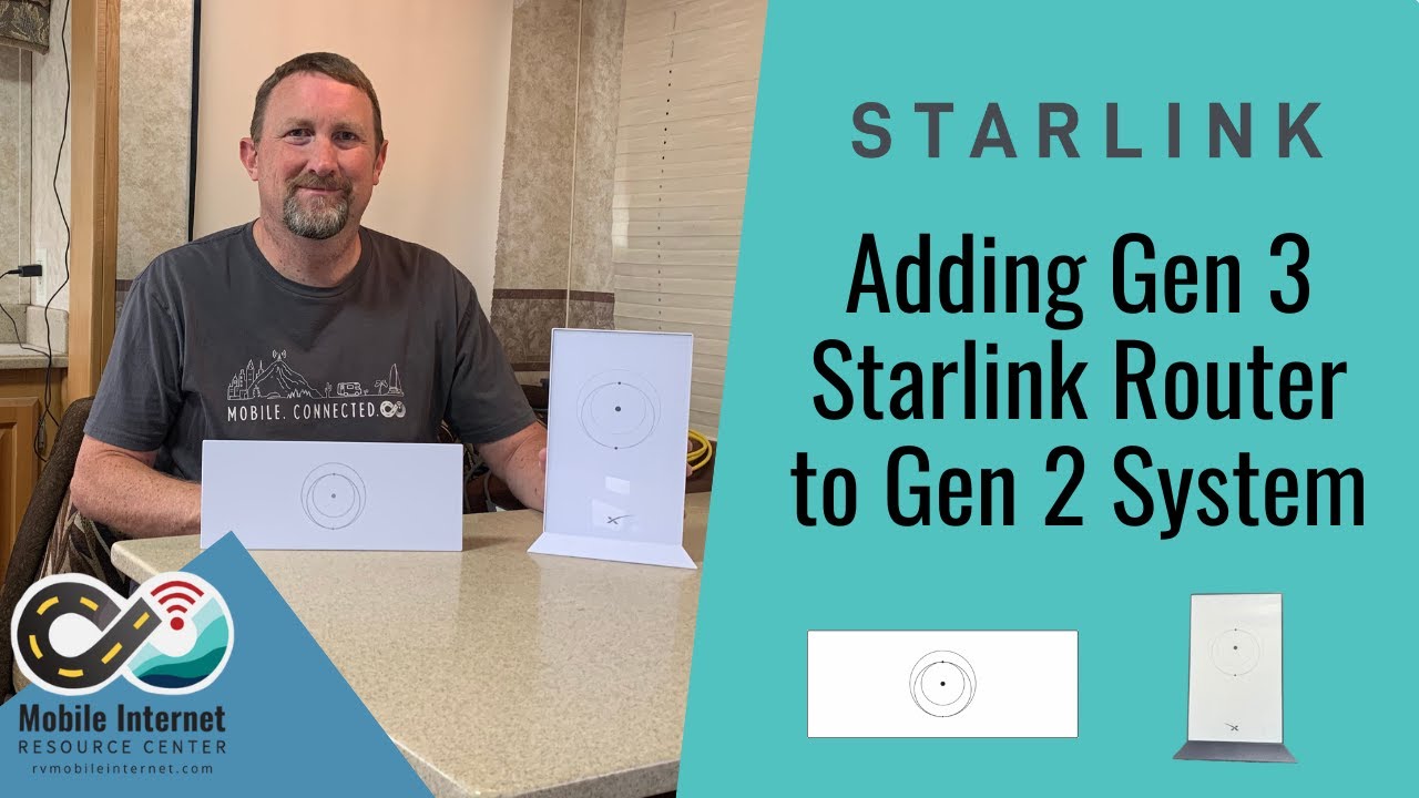 Adding a Gen 3 Starlink Router to a Gen 2 System