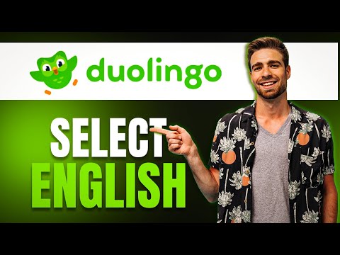 How To Select English In Duolingo App (Learn English With English Interface)