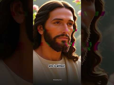 Jesus said: Let the One Without Sin Cast the First Stone 🪨✝️ #jesus #jesusquotes s