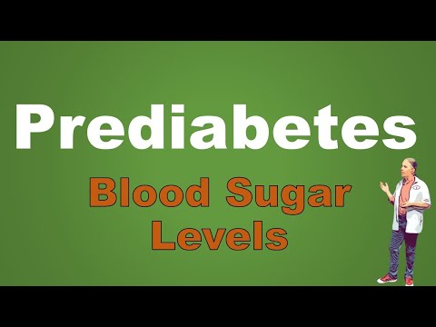 Prediabetes Blood Sugar Levels
