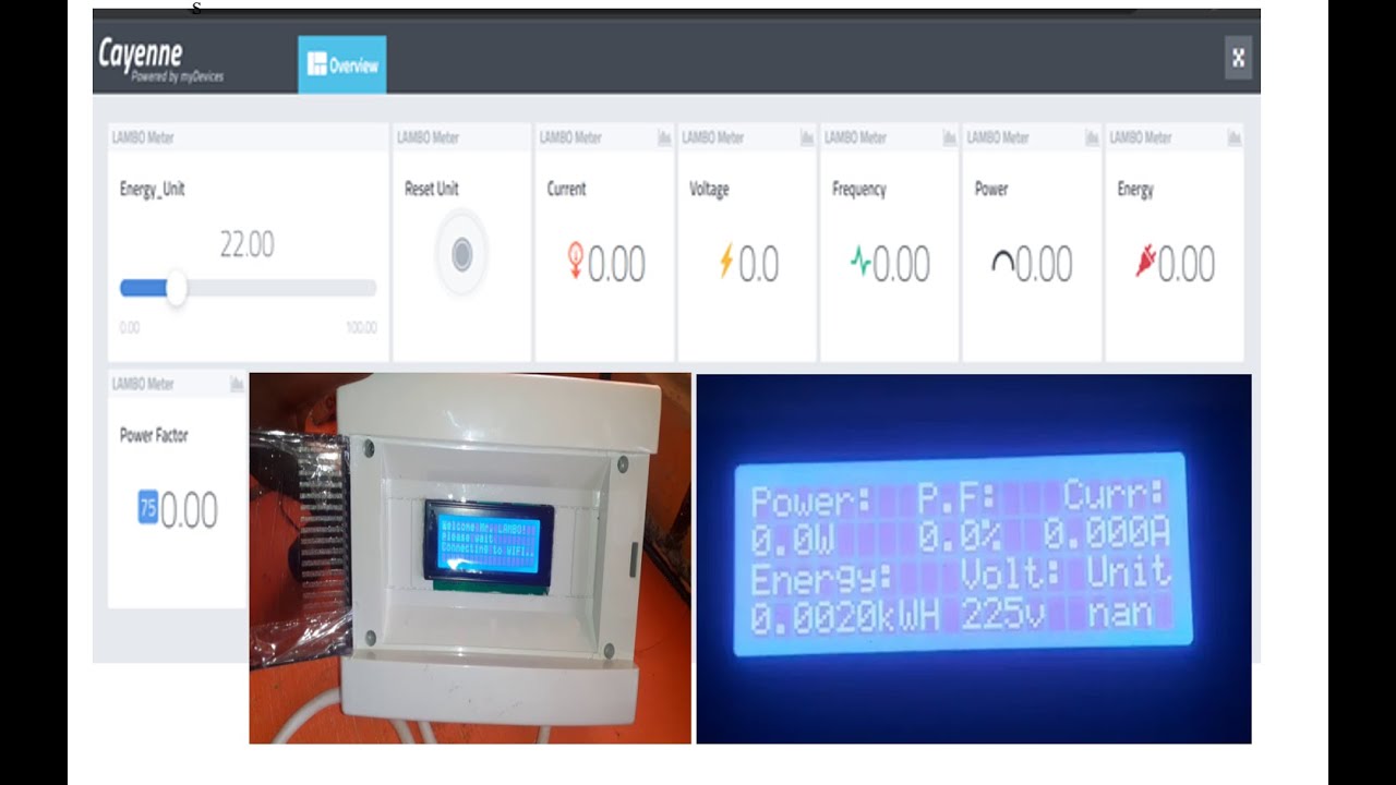 IoT Based Energy Billing Project Using Arduino and Cayenne | Energy Metering Project Design