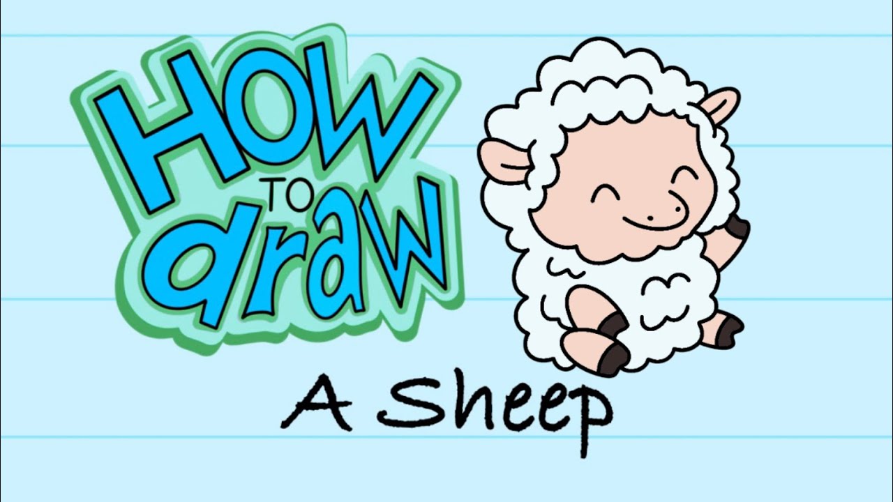 How to draw a Sheep | Bearific Studios