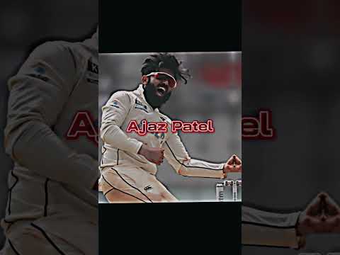 Ajaz patel💖#shorts #cricket #ajazpatel #newzealand #nz #india #kohli #indiacricket #gill #rohit