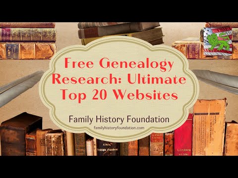 Free Genealogy Research: Ultimate Top 20 Websites