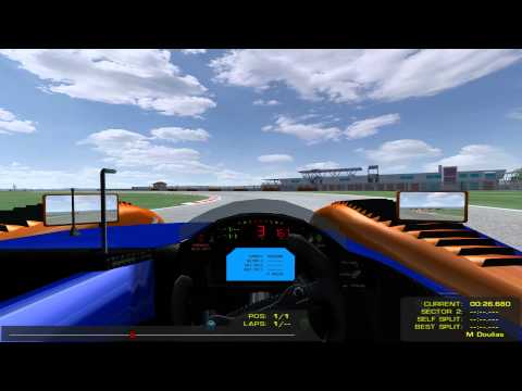 SERRES CIRCUIT SIMULATOR PESCAROLO LMP1 WITH MAKIS DOULIAS