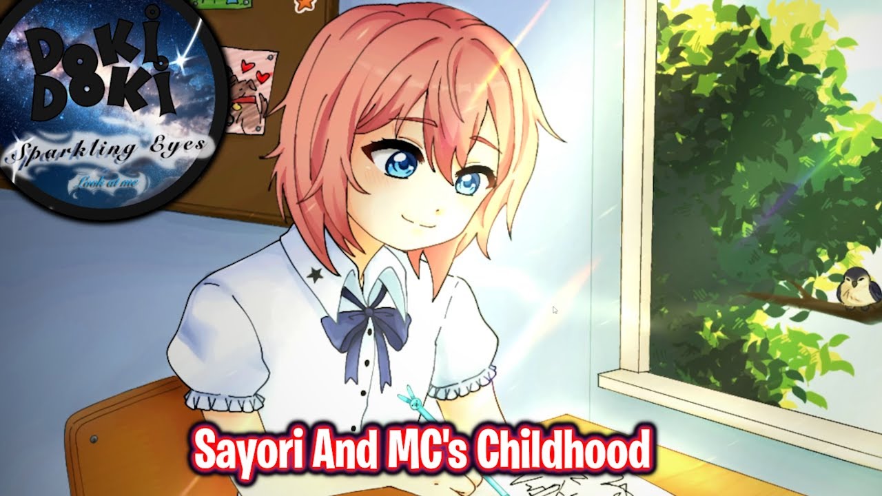 Sayori And MC's Childhood!! | Act 1 | DDLC Sparkling Eyes: Look At Me [ Full MOD ]
