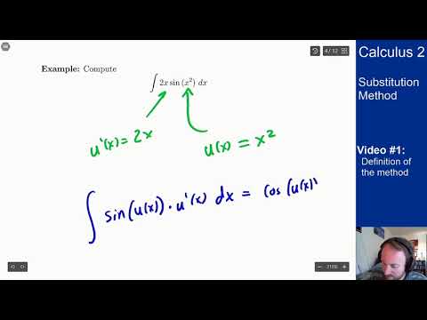 Substitution Method – Video 1 – Definition of Method