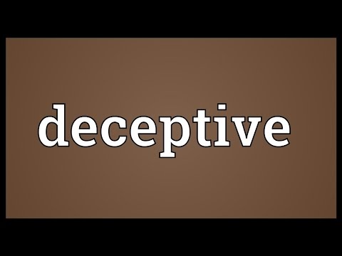 Deceptive Meaning