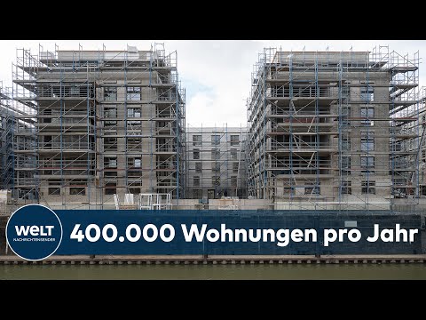 Wohnungstag für bezahlbaren Wohnraum: Ampel will 400.000 Wohnungen pro Jahr bauen