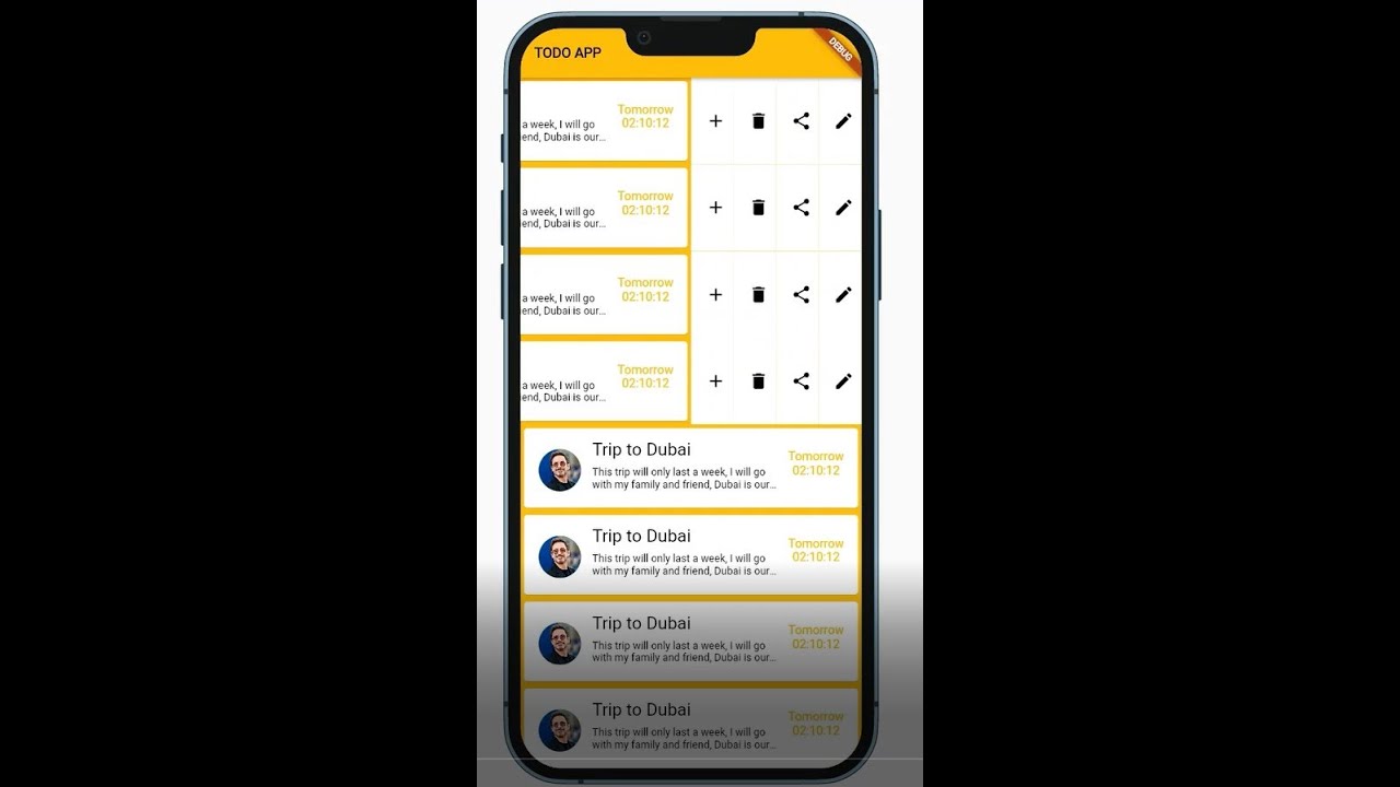 Flutter Tutorial - How to use slidable widget