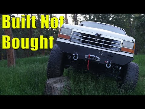 Garage Built Hidden Winch Bumper