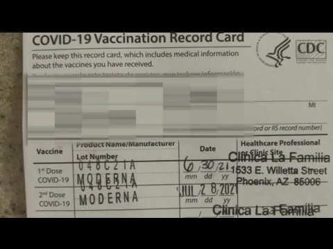 Marine reservist and nurse arrested for selling fake vax cards