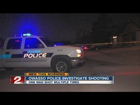 Man shot multiple times in Owasso, police interviewing witnesses