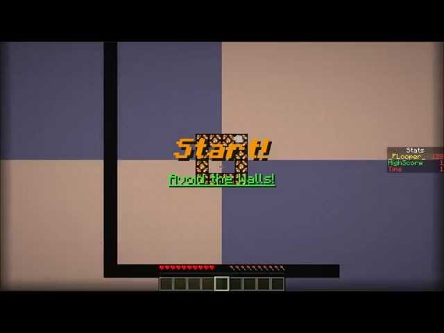 Super Chicken Square - Super Hexagon in MINECRAFT Minecraft Map
