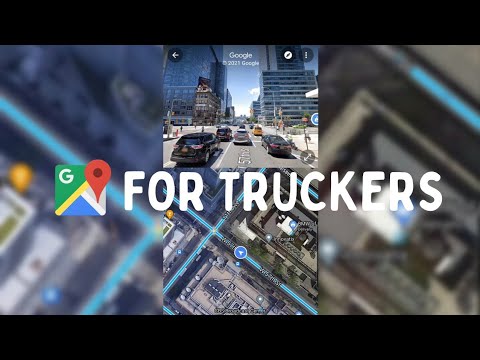 How Truckers Can Use Google Maps