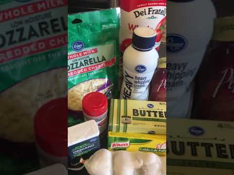 Grocery List for Tomato Soup