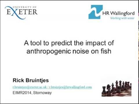 A Tool to Predict the Impact of Anthropogenic Noise on Fish